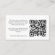 Wedding attire dress code insert QR code | Zazzle