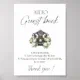 Wedding audio guest book instructions | Zazzle