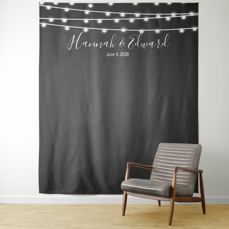 Wedding backdrop, photo prop, Big party background | Zazzle