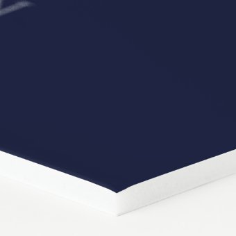 Wedding Bar Personalized Navy Blue Drink Menu Foam Board | Zazzle