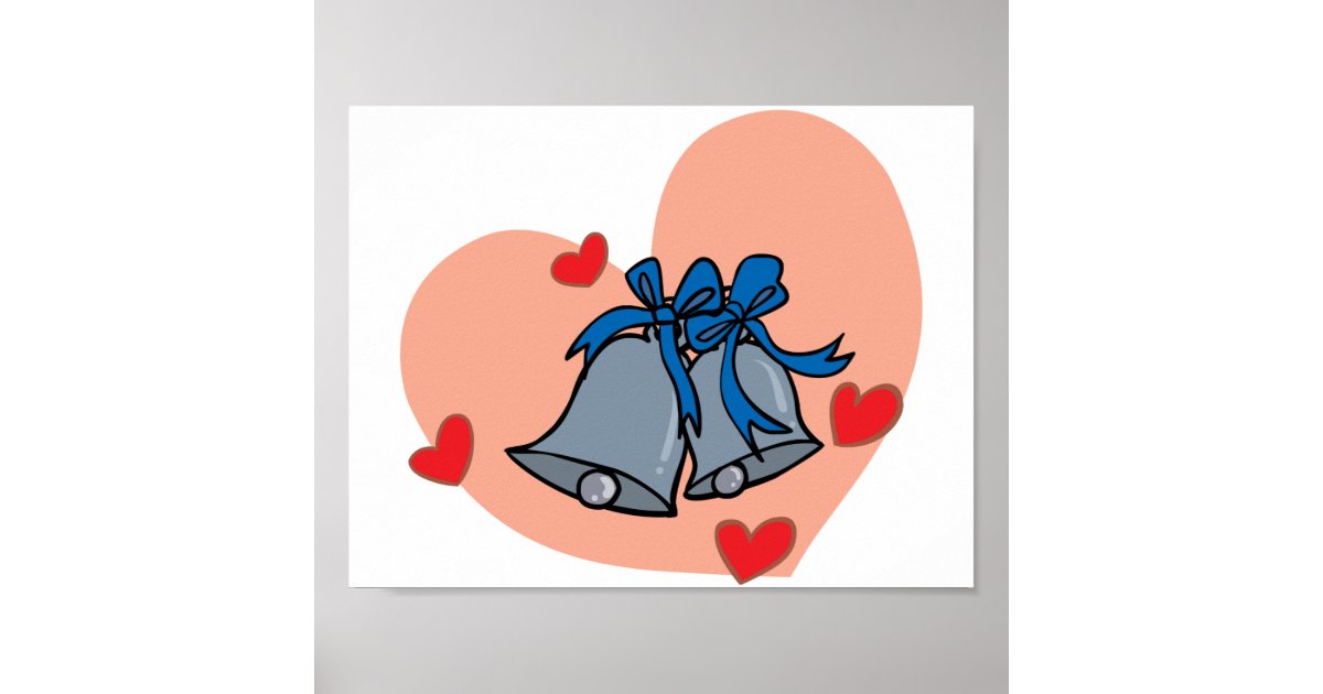 Wedding Bells Poster | Zazzle