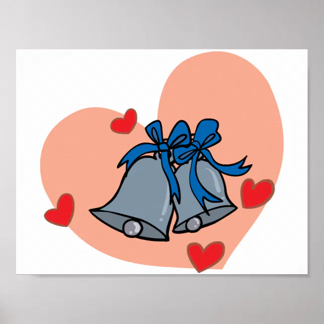 Wedding Bells Poster | Zazzle