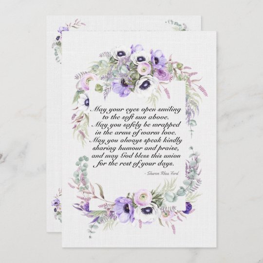 Wedding Blessing Invitation | Zazzle.com