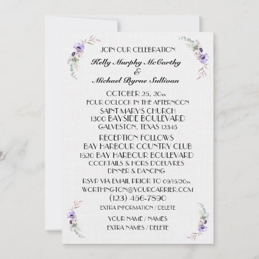 Wedding Blessing Invitation | Zazzle