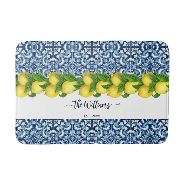 Wedding Bridal Shower Anniversary Gift custom Bath Mat | Zazzle