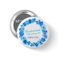 Ring Bearer Wedding Button Name Tag | Zazzle