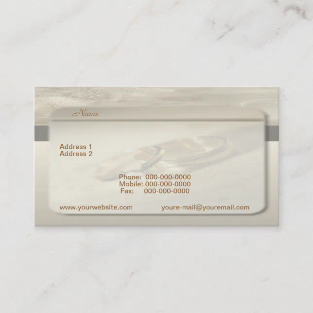 Wedding Business Card | Zazzle