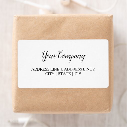 Wedding, Business Shipping Label | Zazzle