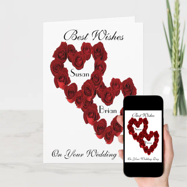 Wedding Cards For the Bride and Groom | Zazzle