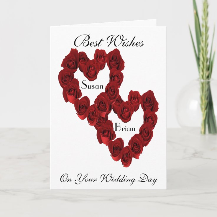 Wedding Cards For the Bride and Groom | Zazzle