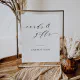 Wedding Cards & Gift Table Paper Poster Sign J102 | Zazzle