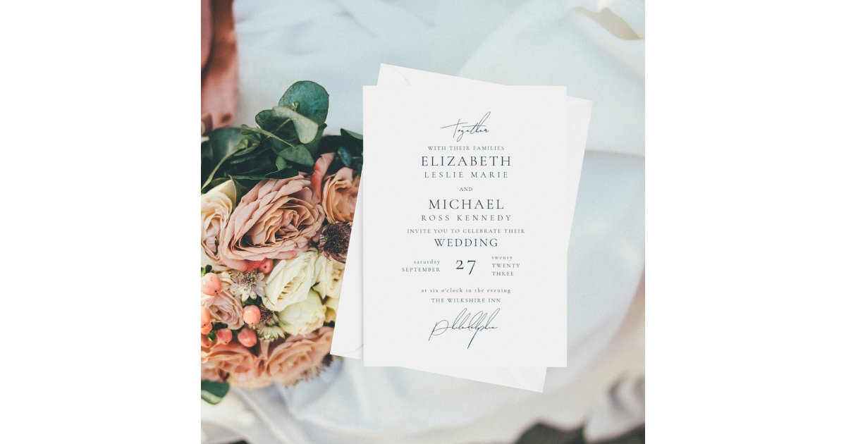 WEDDING CELEBRATION INVITATION | Zazzle