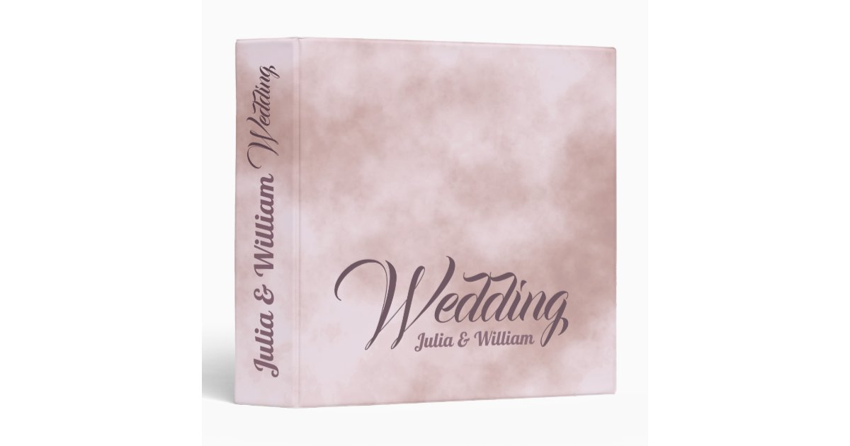 Wedding celebration photo album binder | Zazzle