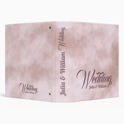 Wedding celebration photo album binder | Zazzle