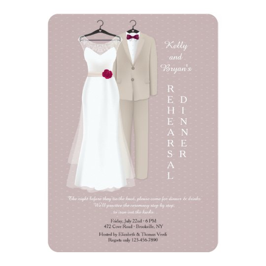 Wedding Clothes Invitation | Zazzle.com