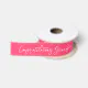 Wedding Congratulations Script Personalized Name S Satin Ribbon | Zazzle