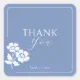 Wedding Couple Floral Thank You Sticker | Zazzle