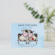 Wedding Cows Save the Date Postcard | Zazzle