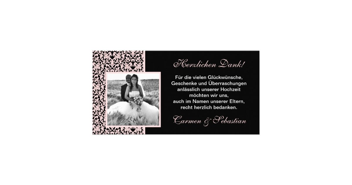 wedding credit card with Damas | Zazzle