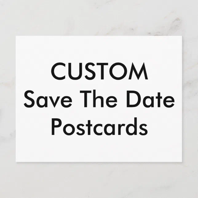 Wedding Custom Save The Date Invitation Postcards | Zazzle
