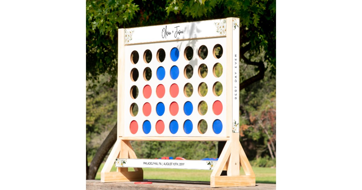 Wedding Daisy game Fast Four | Zazzle