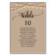 Wedding Dinner, Rustic Kraft Guests Seating Chart Table Number | Zazzle