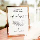 Wedding Disposable Camera Sign, Wedding Photo Game Invitation | Zazzle