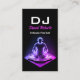 Wedding DJs Karaoke Modern Music Event Business Card | Zazzle
