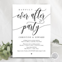 Wedding party invites store