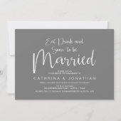 Wedding Engagement Party, Handwriting Script Invitation | Zazzle