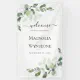 Wedding Eucalyptus Greenery Welcome Banner | Zazzle