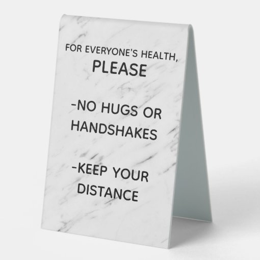 Wedding/Event Custom Social Distancing Sign | Zazzle