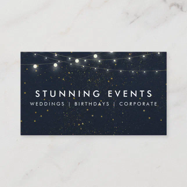 Wedding & Event Planner Business Card | Zazzle