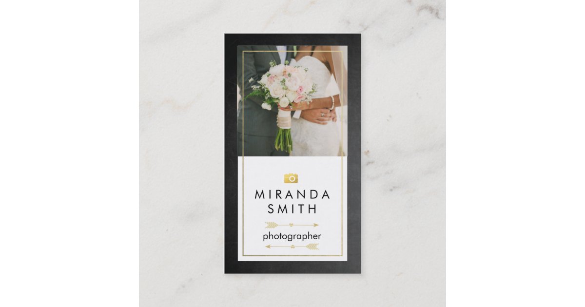 Wedding Events Photography Business Card | Zazzle