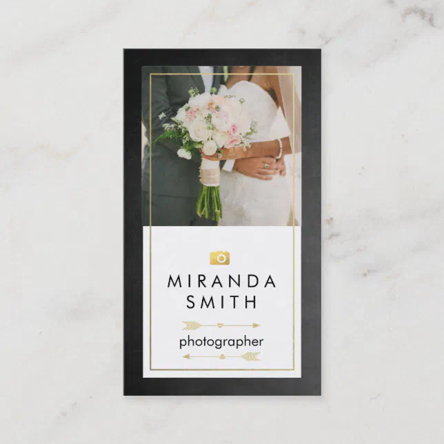 Wedding Events Photography Business Card | Zazzle