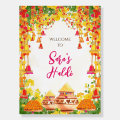 Wedding Haldi signs as Haldi decoration sign | Zazzle