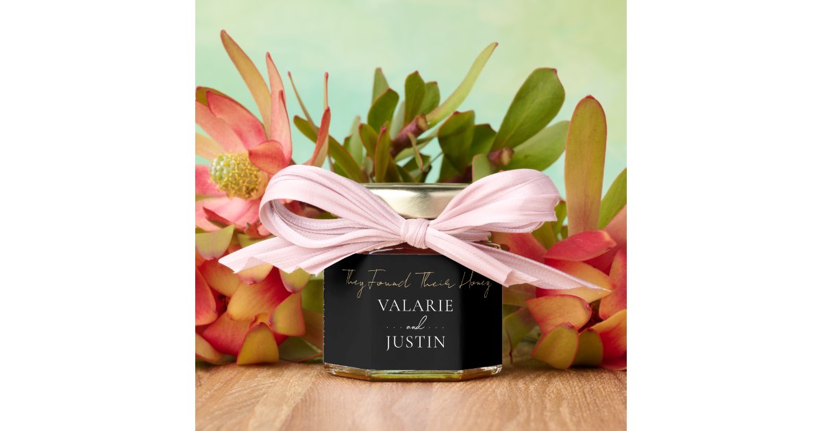 Wedding Honey Thank You Jar Favors | Zazzle