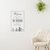 Wedding in Charlotte | Welcome Sign | Zazzle
