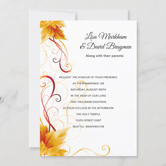 Wedding Invitation | Zazzle
