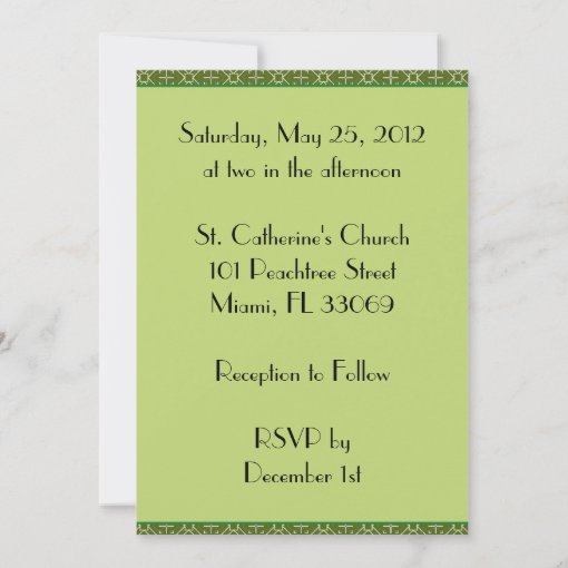 Wedding Invitation | Zazzle