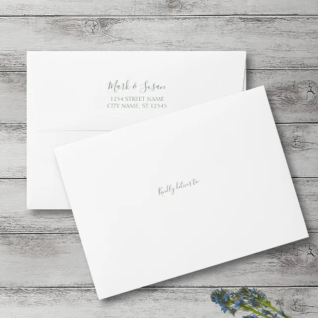 Wedding Invitation Envelope | Zazzle