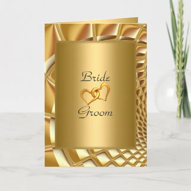 Wedding Invitation Gold | Zazzle
