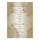 Wedding Invitation satin-look gold elegance | Zazzle.com