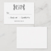 Wedding Invitation Insert Enclosure Cards RSVP | Zazzle