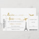 Wedding Invitation, Paris Wedding Invite, Love Invitation | Zazzle