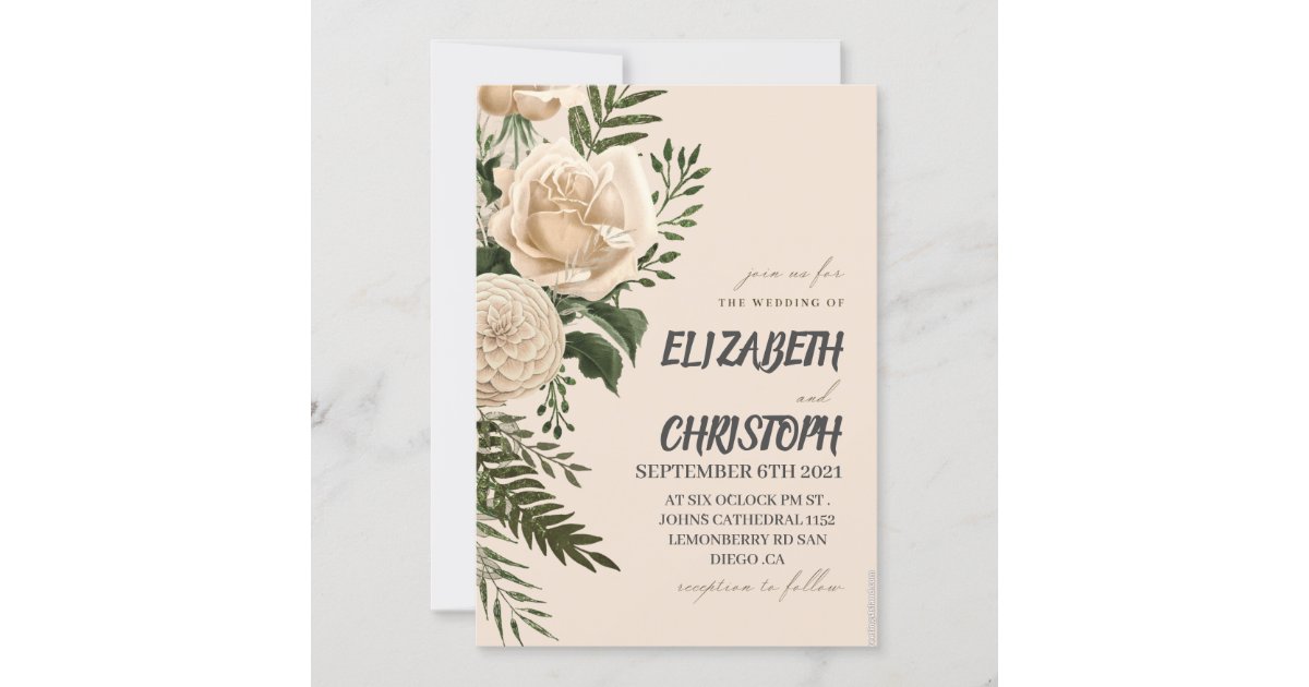 Wedding Invitations | Zazzle