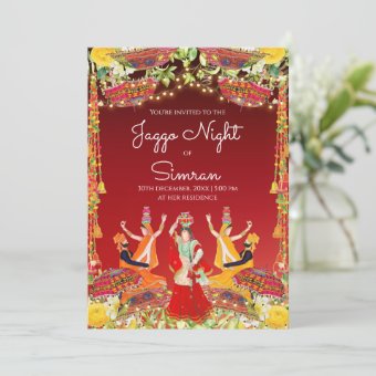 Wedding Jaggo invites as Jago invitations | Zazzle