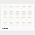 Wedding Labels, Wedding Name Date Stickers | Zazzle