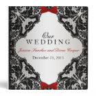 Wedding Lace and Bow Binder | Zazzle