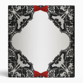 Wedding Lace and Bow Binder | Zazzle